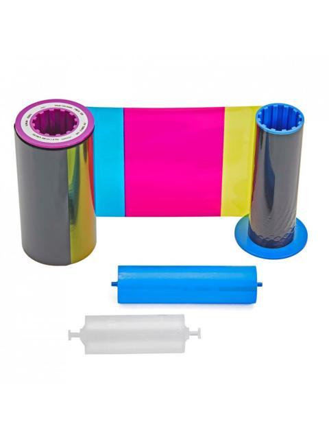 CINTA ZEBRA RIBBON TRUE COLOURS I SERIES YMCK TRANSFERENCIA TERMICA 4 ...